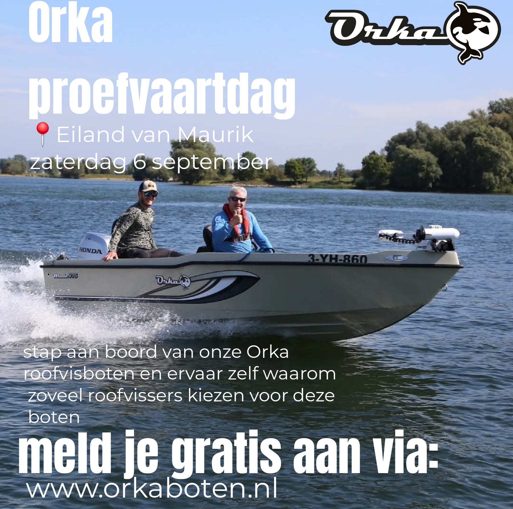 Buitenboordmotortest | Orka Boten